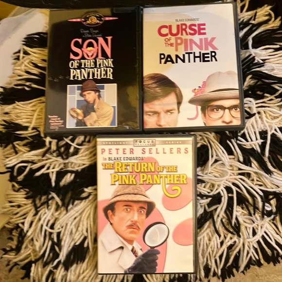 MGM DVDs | Other | Pink Panther 3 Dvds Classic Movies | Poshmark